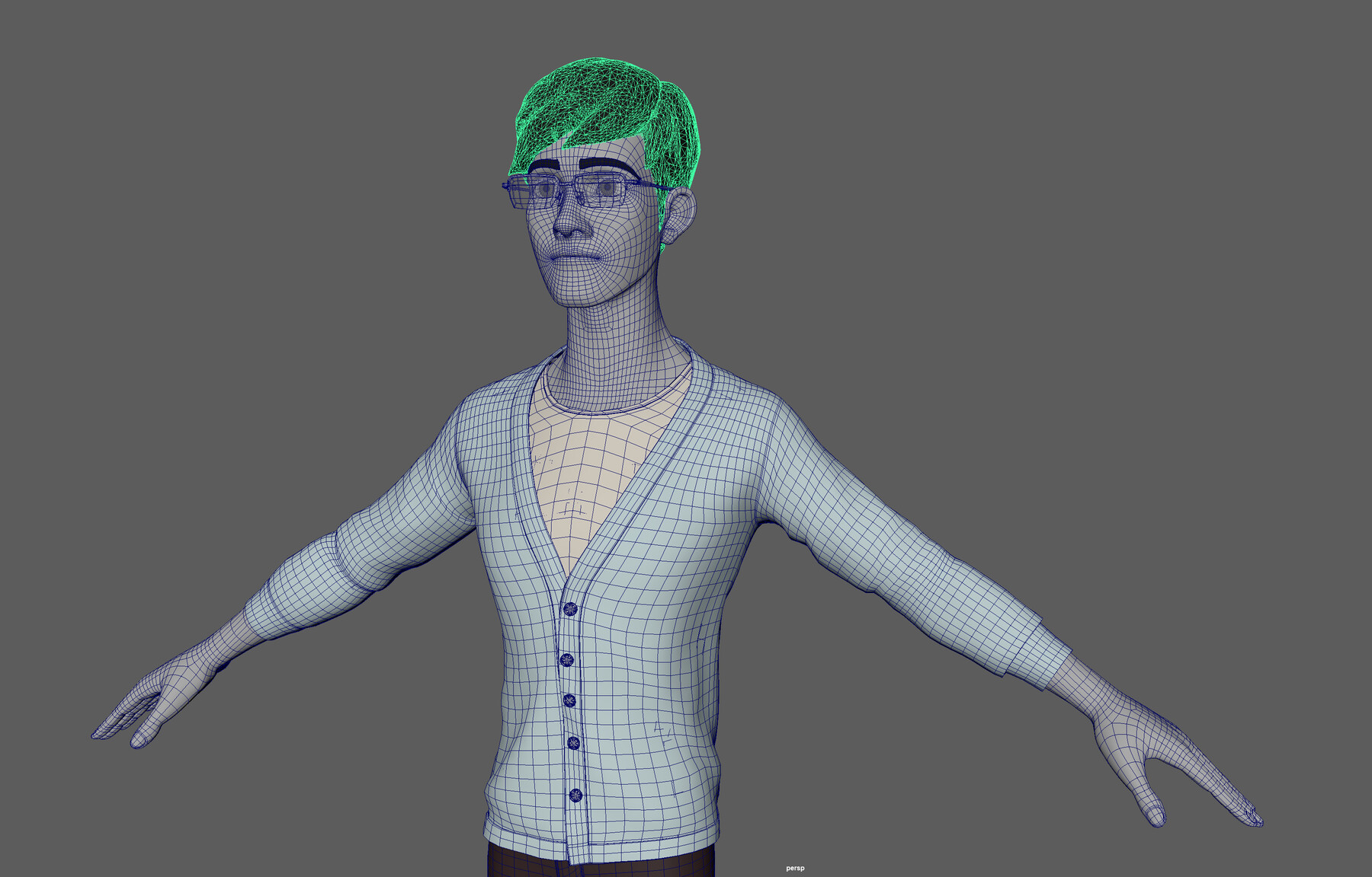 ArtStation - cartoon male modeling | Resources