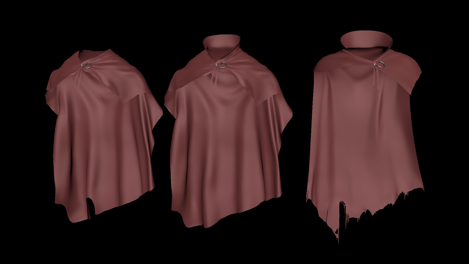 ArtStation - cloak model | Resources