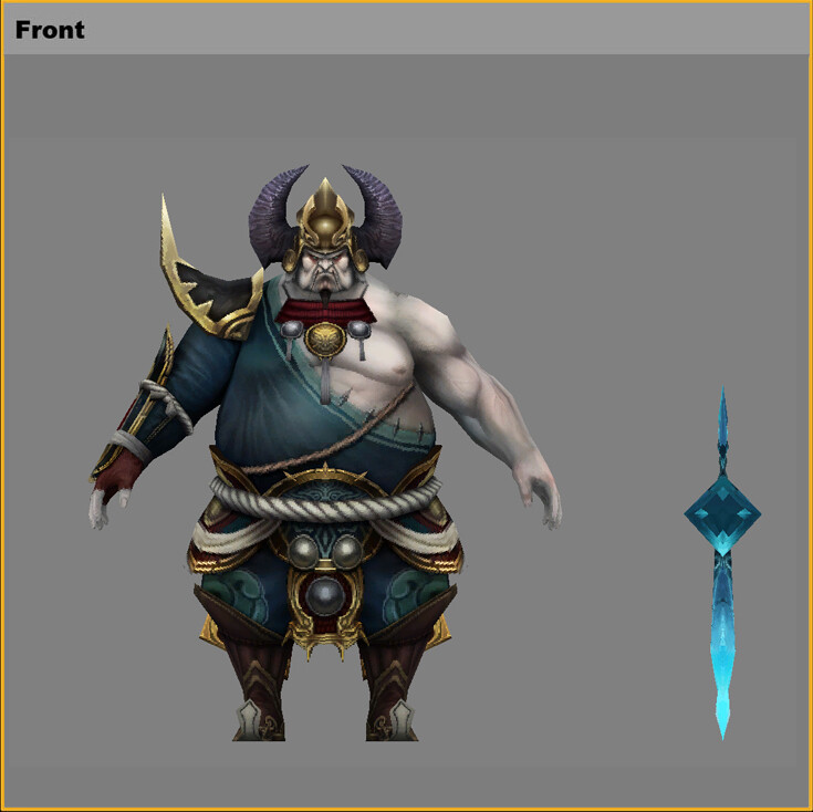 ArtStation - Low poly 3D characters-Destruction | Game Assets