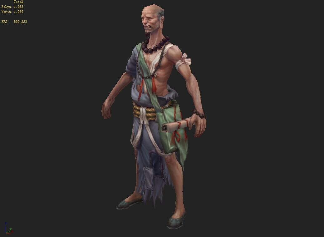 ArtStation - Low poly 3D characters | Game Assets