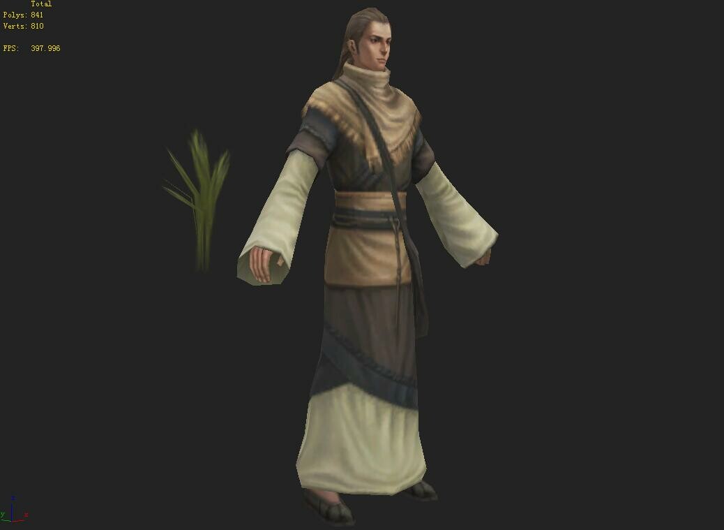 ArtStation - Low poly 3D characters-Wang Mingcao | Game Assets