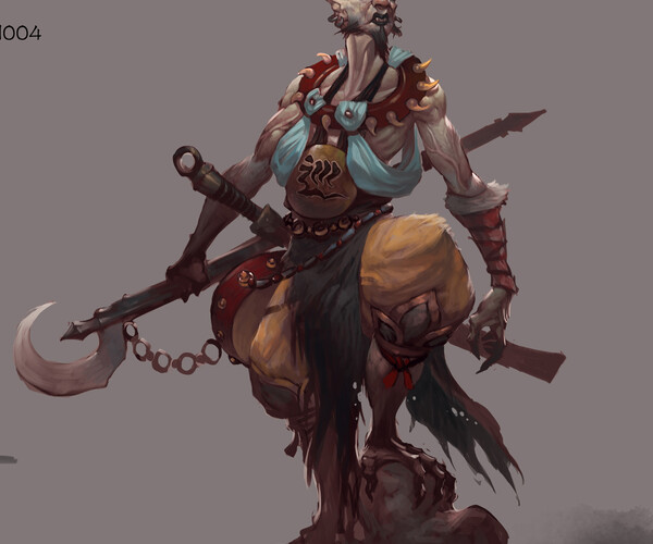 ArtStation - Low poly 3D characters - Patrol Demon | Game Assets