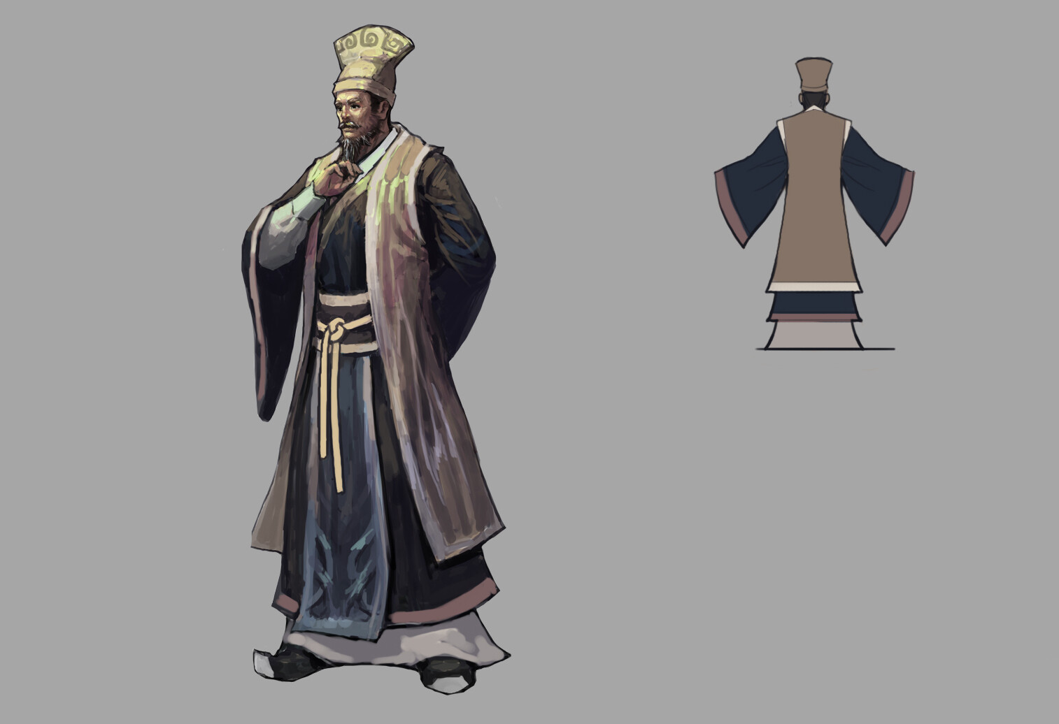 ArtStation - Low poly 3D characters-Grocery store owner | Game Assets