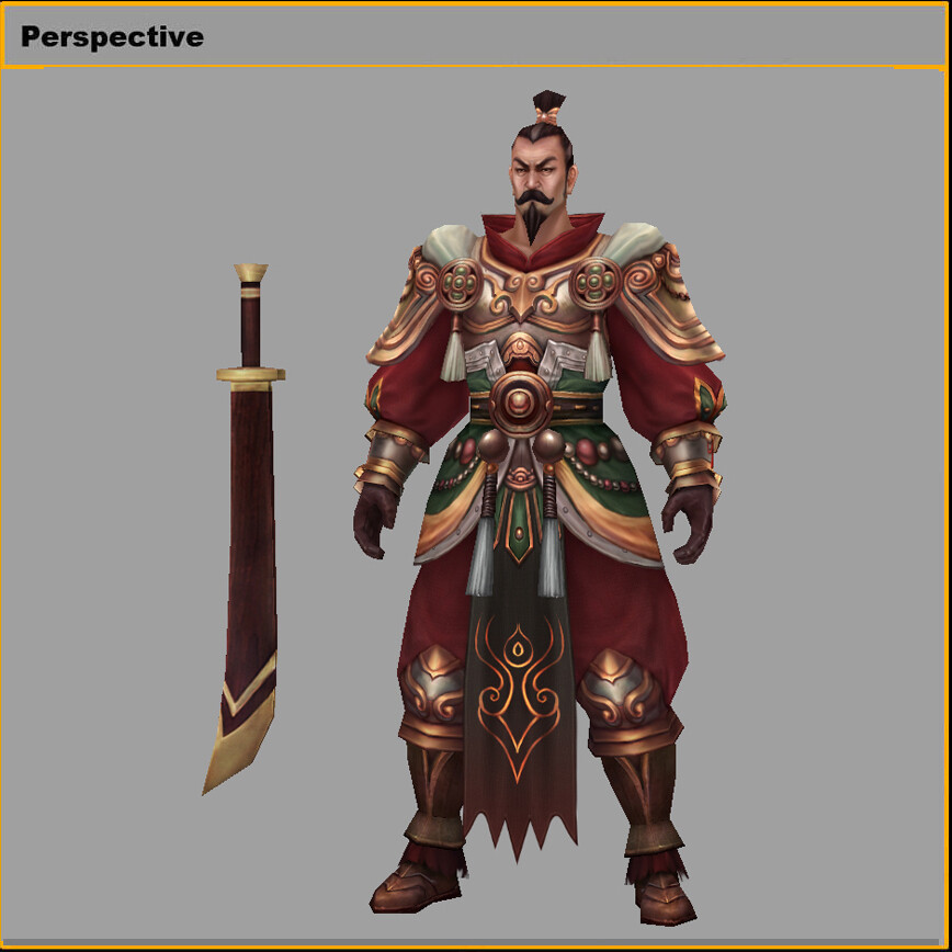 ArtStation - Low poly 3D characters - General Town Hall | Game Assets