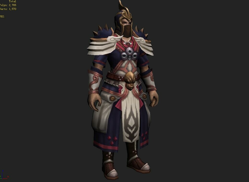 ArtStation - Cloth Set - Male 01 | Game Assets