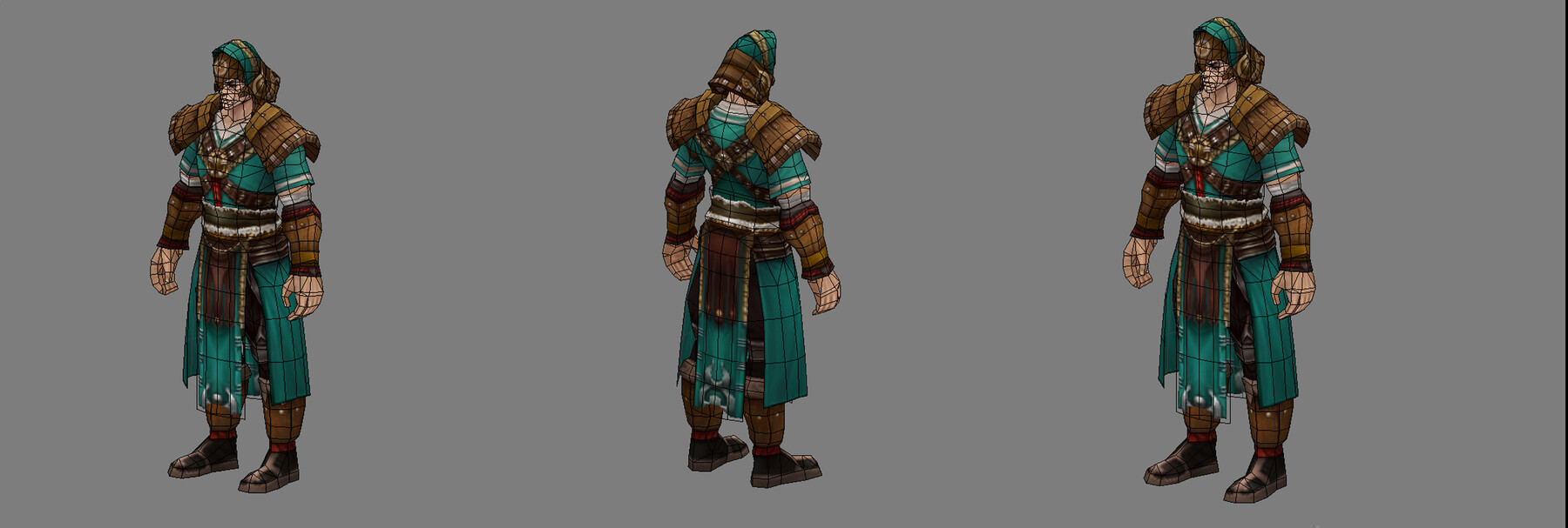 ArtStation - Cloth Set - Male 03 | Game Assets