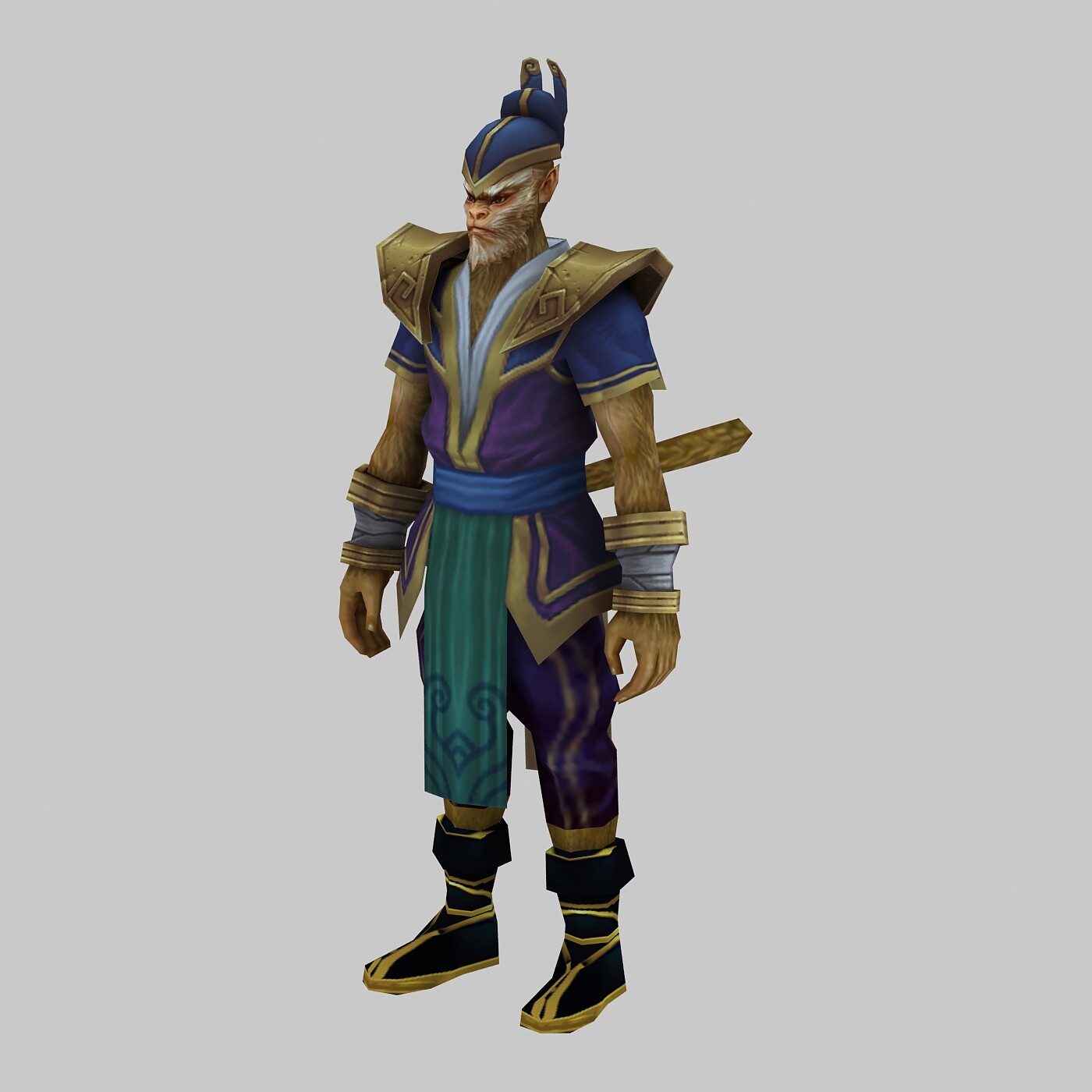 ArtStation - Monkey Soldier Equipment 01 | Game Assets