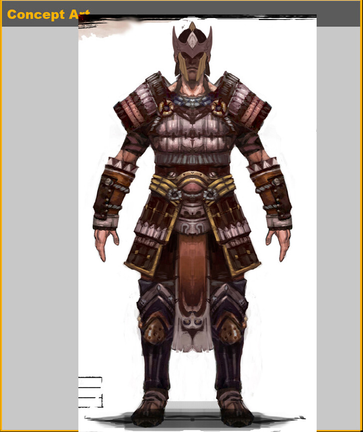 ArtStation - Armor Set - Monkey 01 | Game Assets