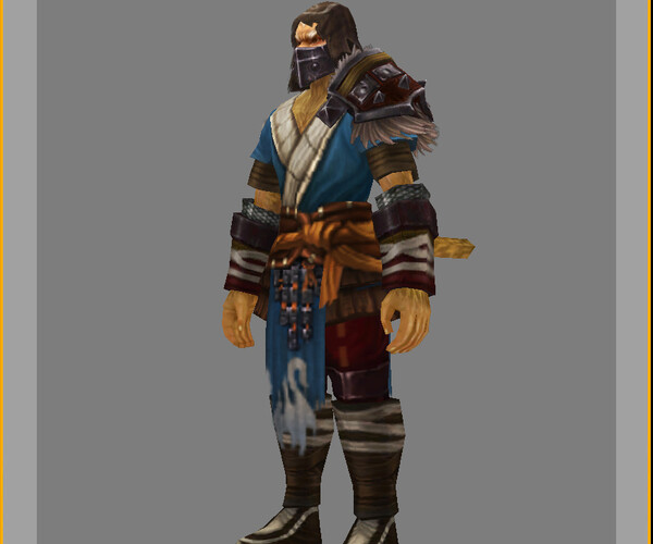 ArtStation - Armor Set - Monkey 06 | Game Assets