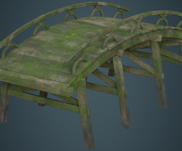 ArtStation - Plank Bridge 1C | Game Assets