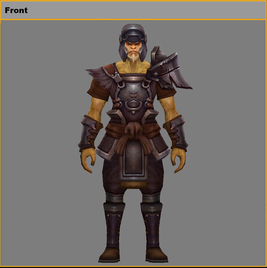 ArtStation - Armor Set - Monkey 08 | Game Assets