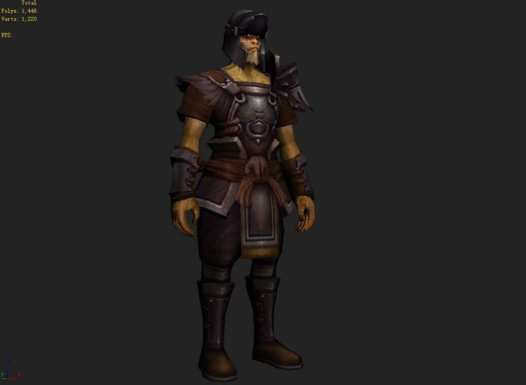 ArtStation - Armor Set - Monkey 08 | Game Assets