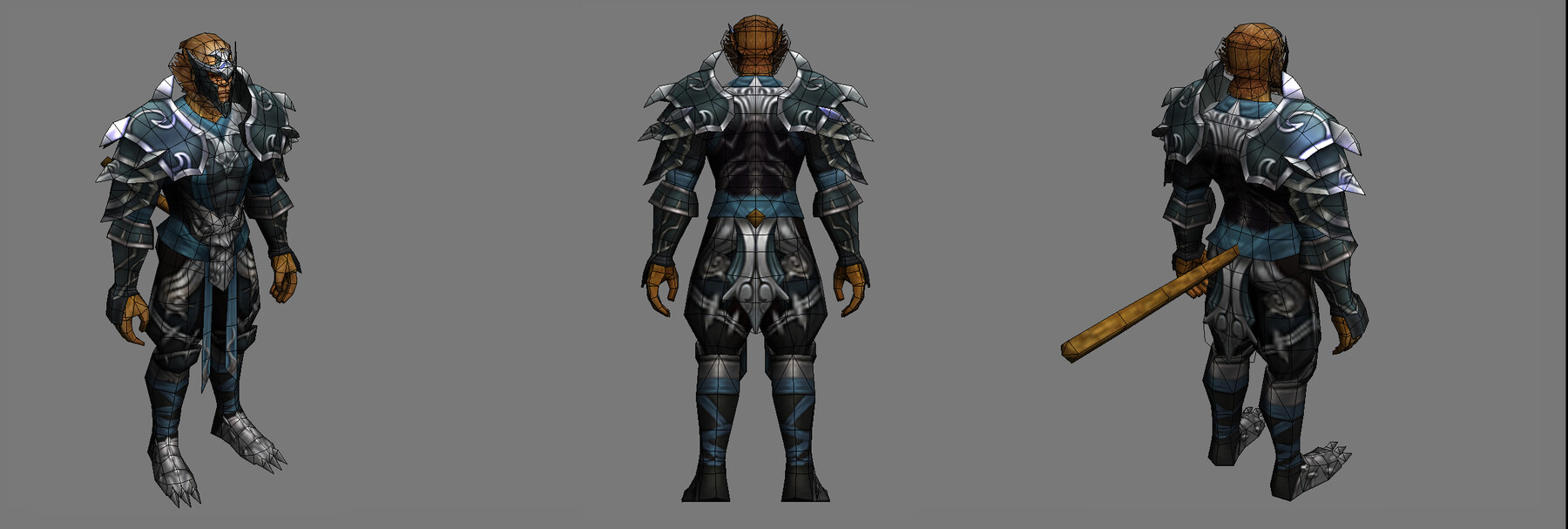 ArtStation - Armor Set - Monkey 09 | Game Assets