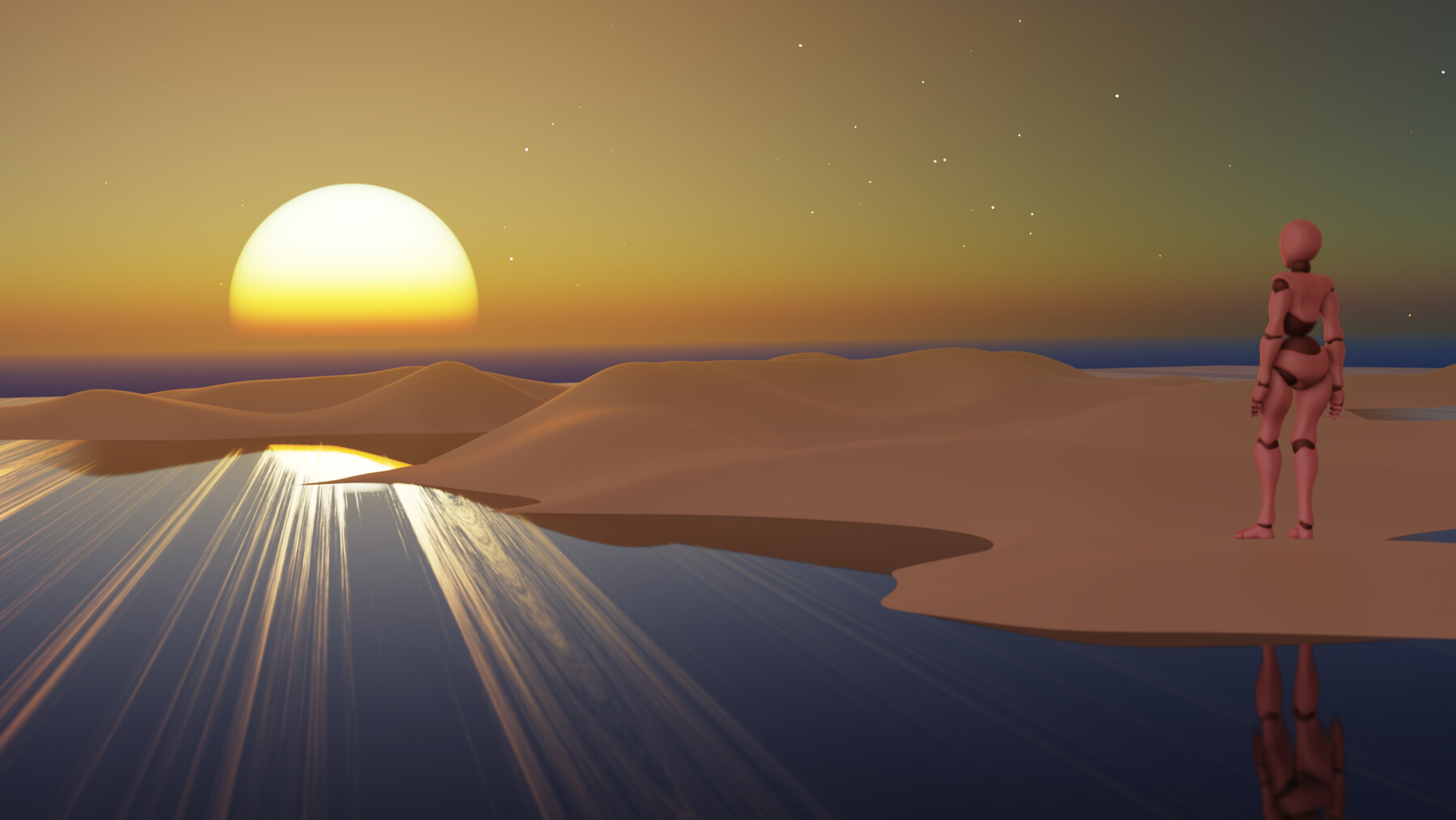 ArtStation - Sand Landscape | Artworks