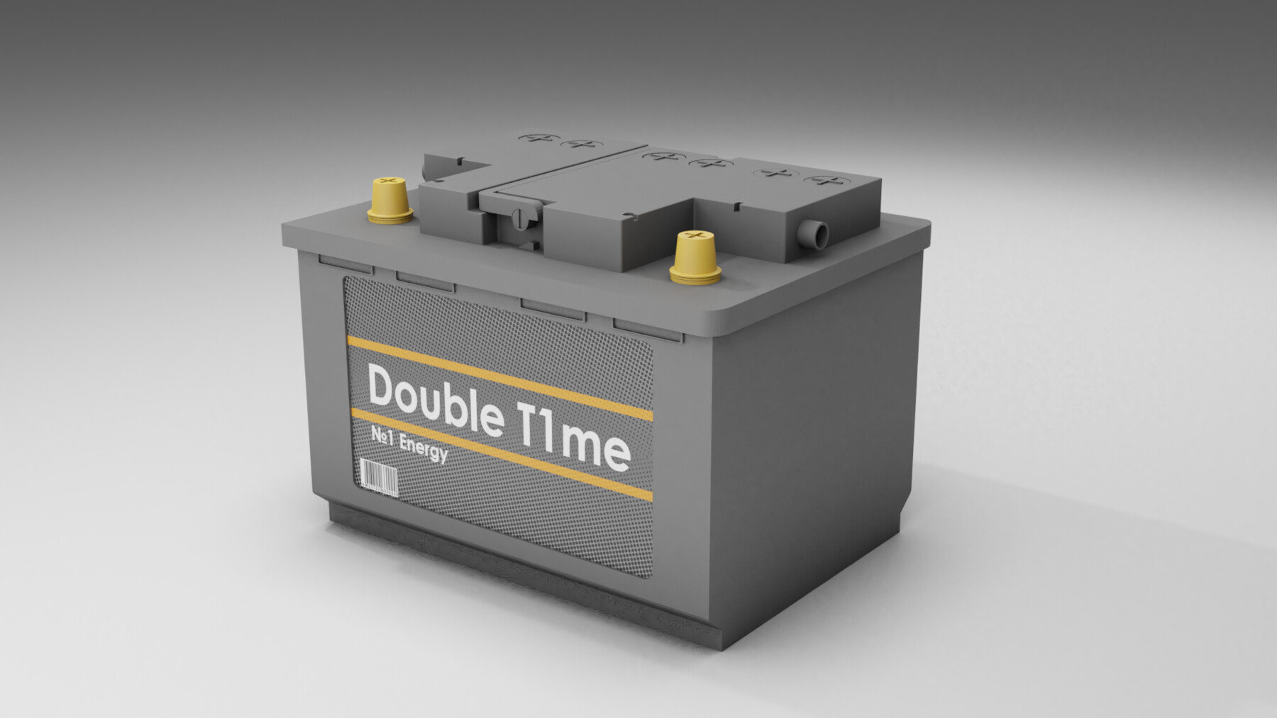 ArtStation - LOW POLY Car Battery Low-poly 3D model | Game Assets