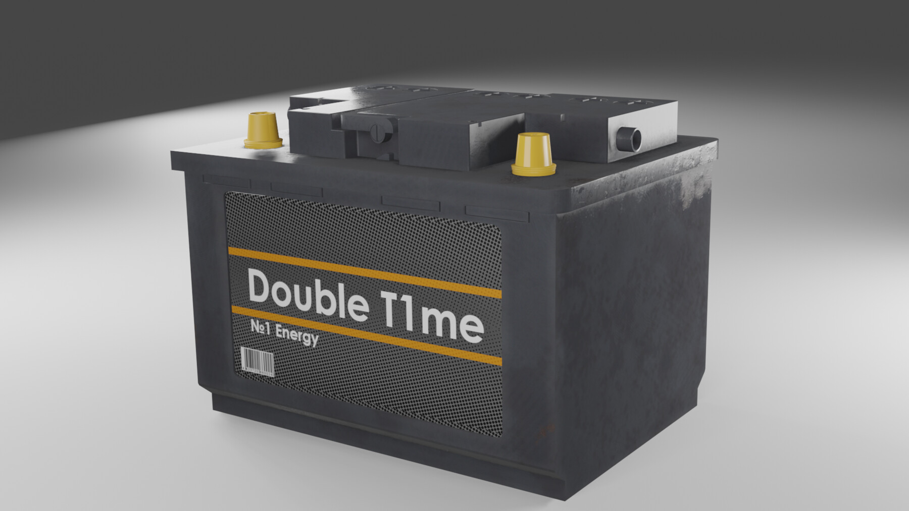 ArtStation - LOW POLY Car Battery Low-poly 3D model | Game Assets