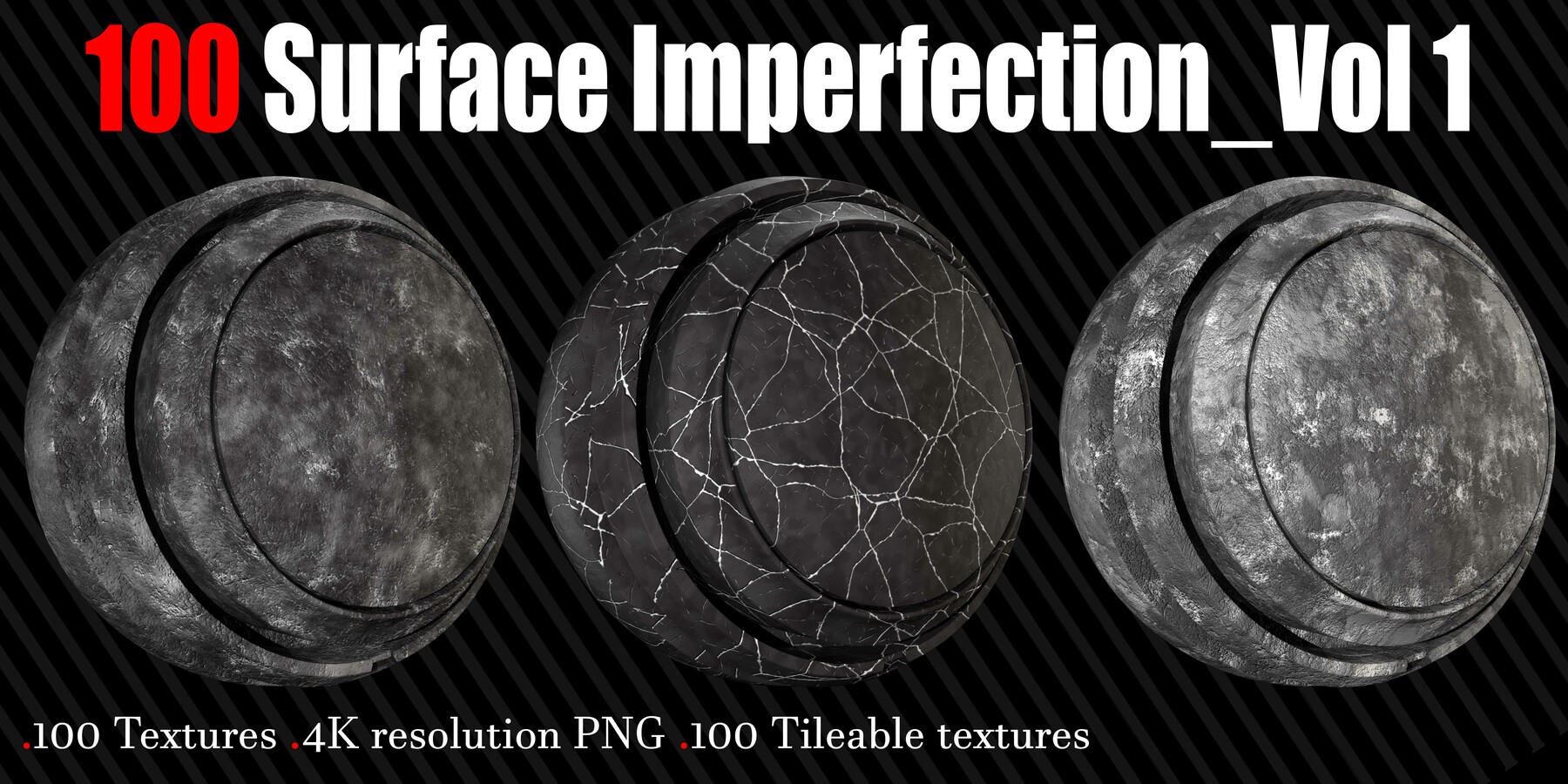 ArtStation - 100 Surface Imperfection - 4k Tileable Textures_Vol 1 ...