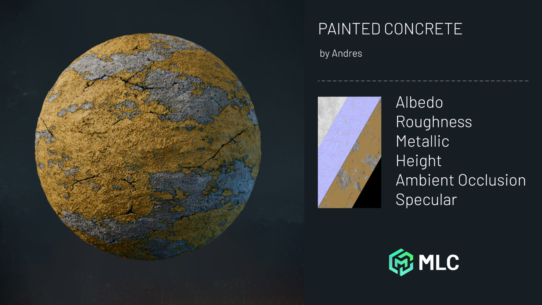 ArtStation - Painted Concrete | Game Assets