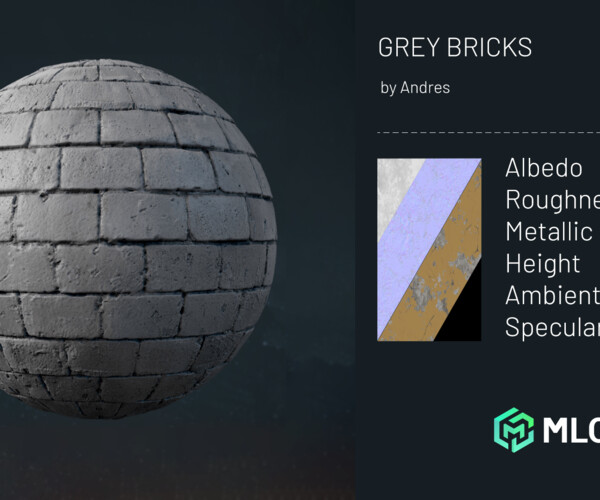ArtStation - Grey Bricks | Game Assets