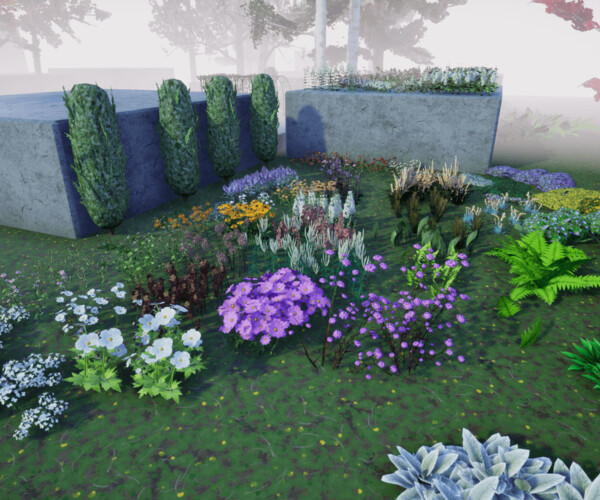 ArtStation - Simplified foliage mega pack | Game Assets