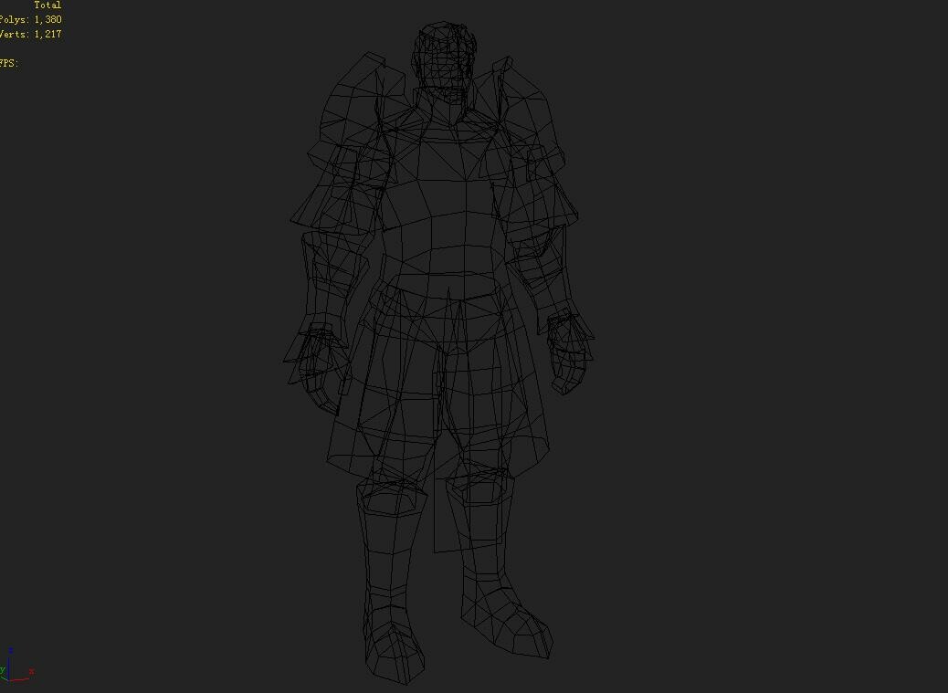 ArtStation - Armor Suit - Men 09 | Game Assets