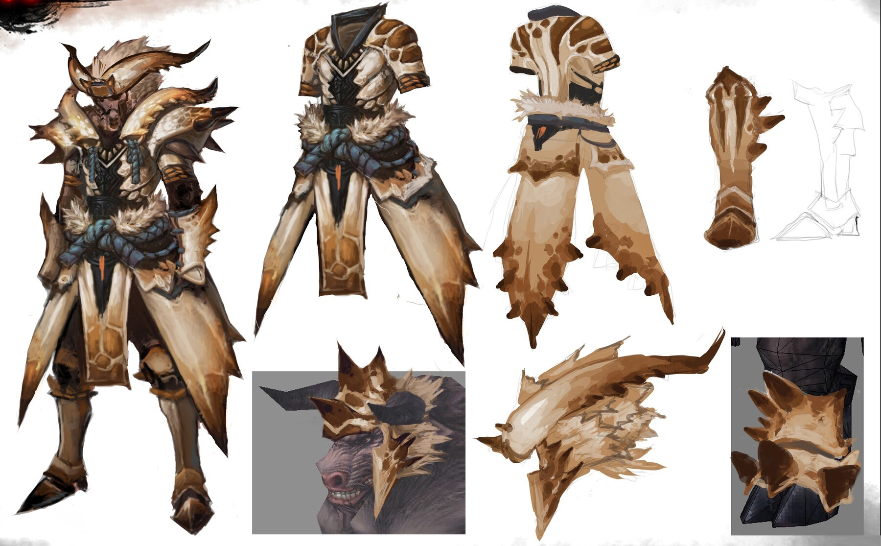 ArtStation - Leather Suit 23 | Game Assets