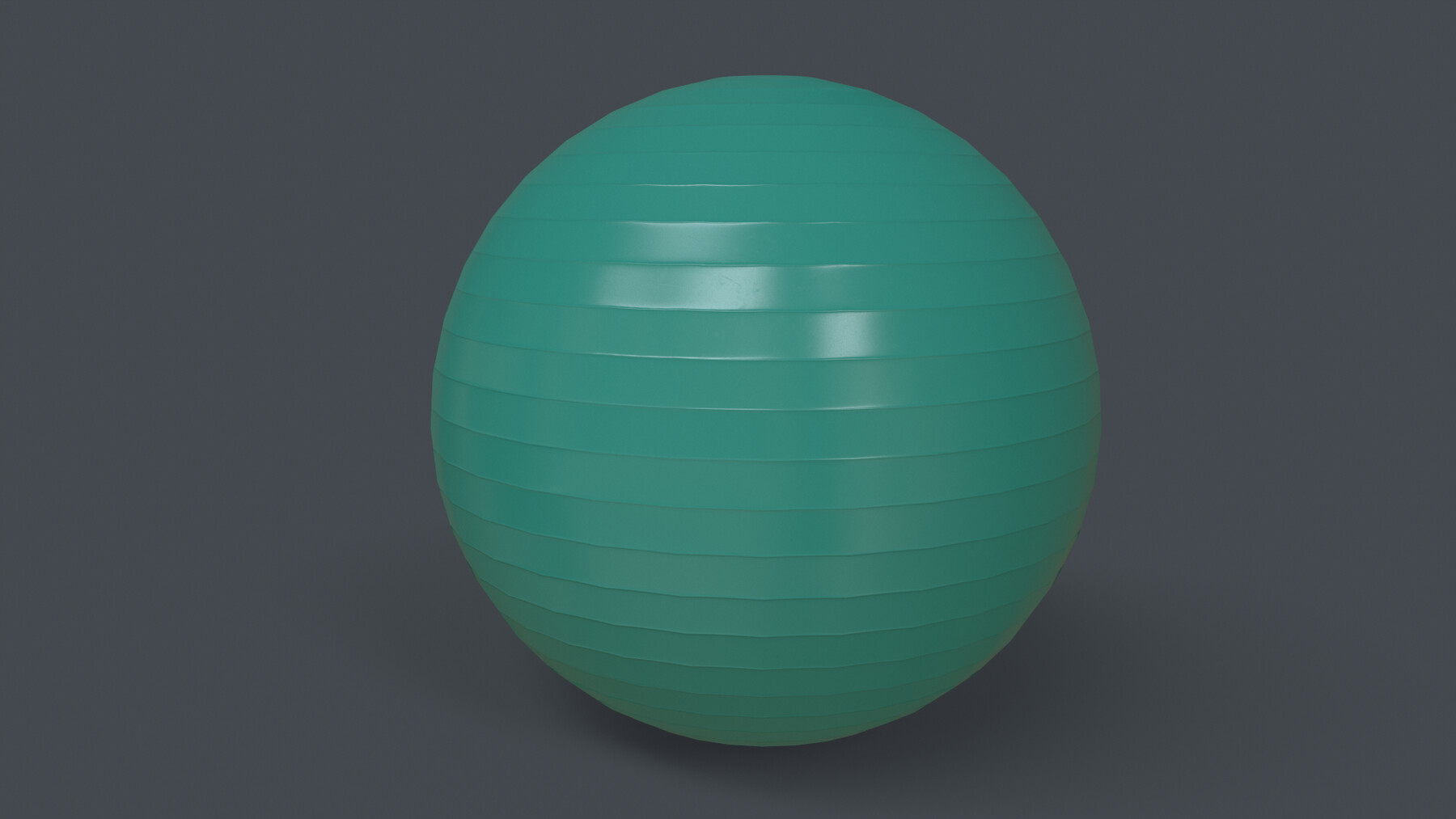 ArtStation - PBR Yoga Ball - Green Light | Game Assets
