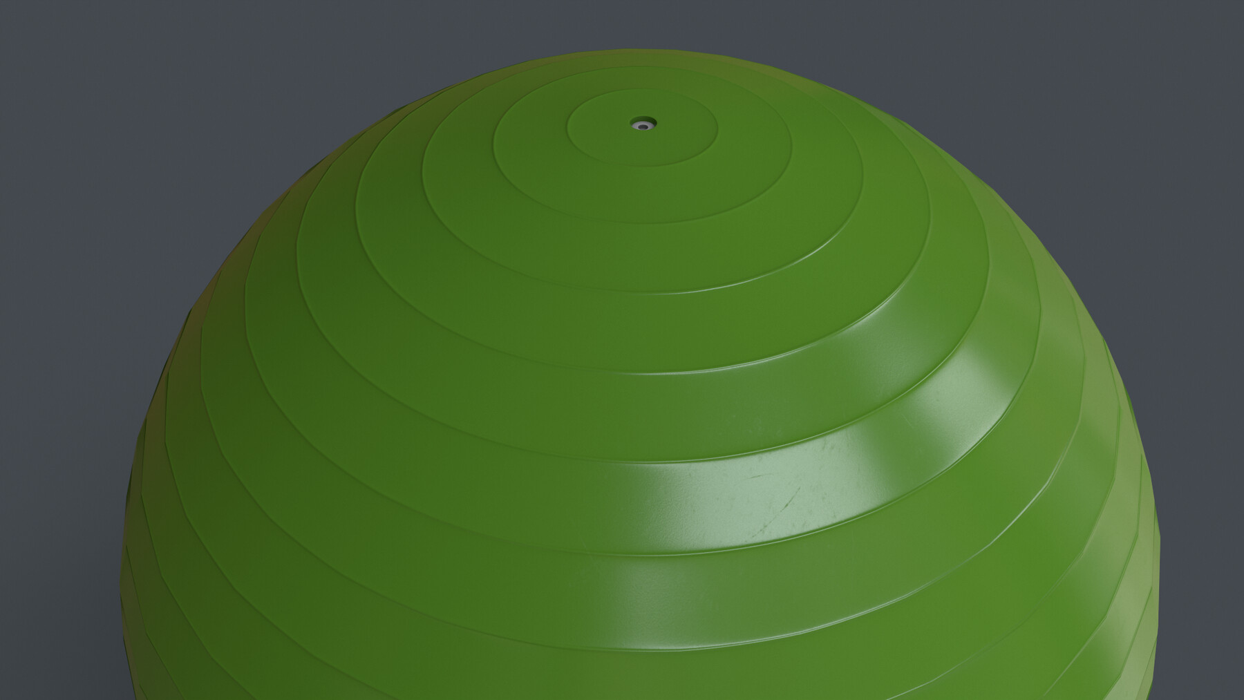 ArtStation - PBR Yoga Ball - Green | Game Assets