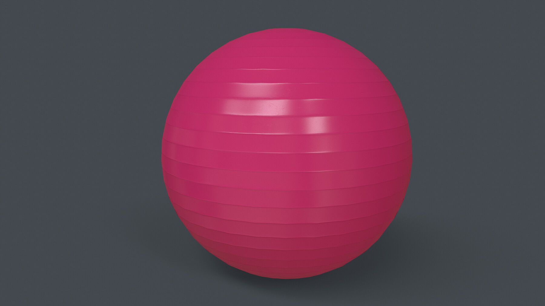 ArtStation - PBR Yoga Ball - Pink | Game Assets