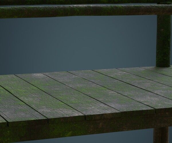 ArtStation - Plank Bridge 2C | Game Assets