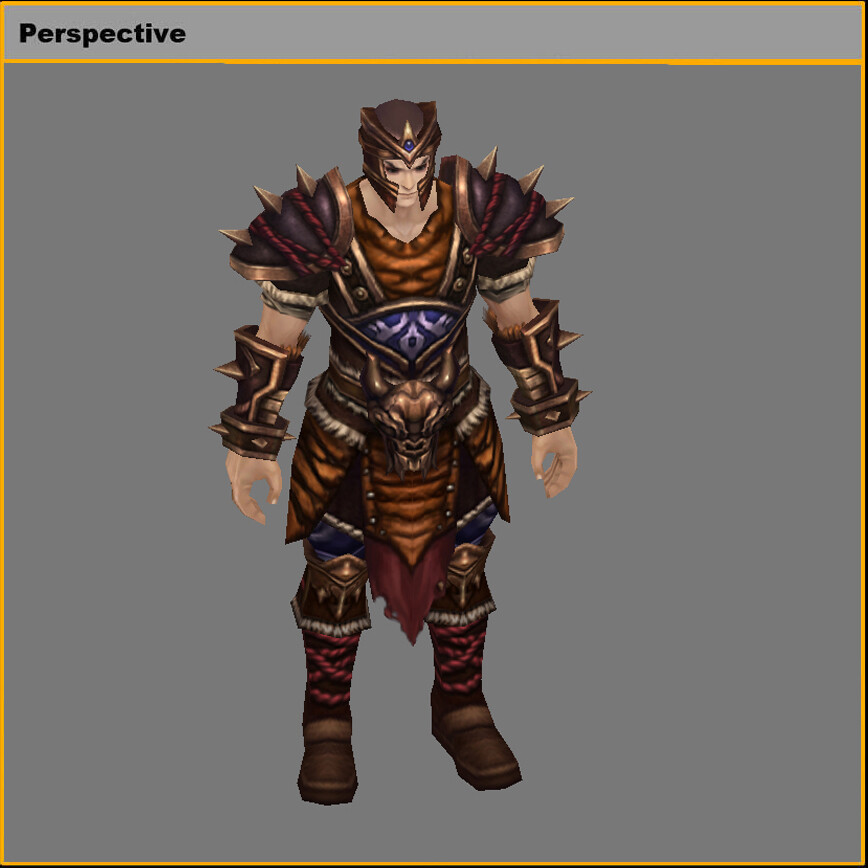 ArtStation - Leather Suit - Male 03 | Game Assets