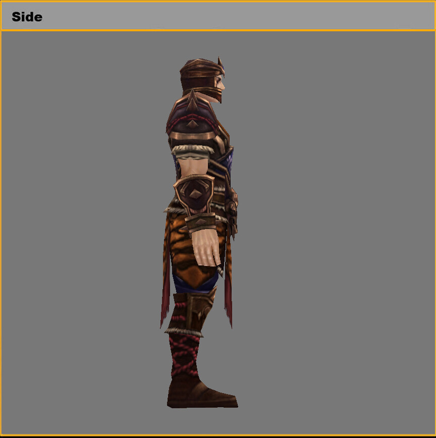 ArtStation - Leather Suit - Male 03 | Game Assets