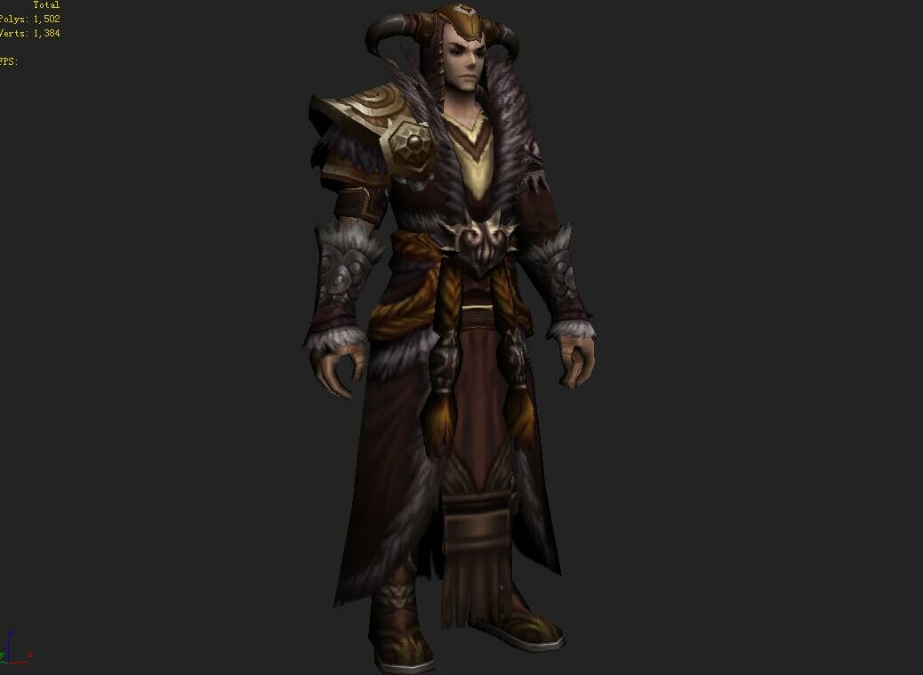 ArtStation - Leather Suit - Male 04 | Game Assets