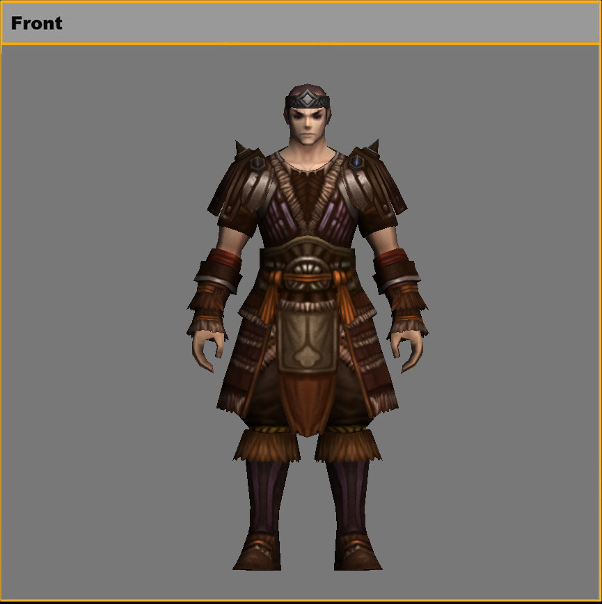 ArtStation - Leather Suit - Male 07 | Game Assets