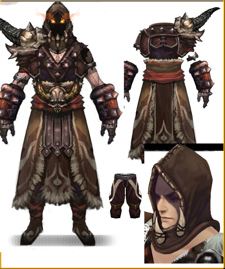 ArtStation - Leather Suit - Male 09 | Game Assets