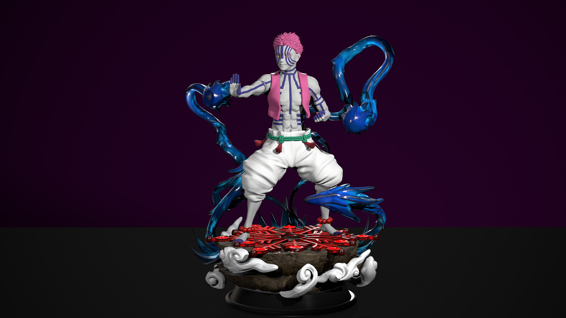 ArtStation - Akaza 3d print model | Game Assets