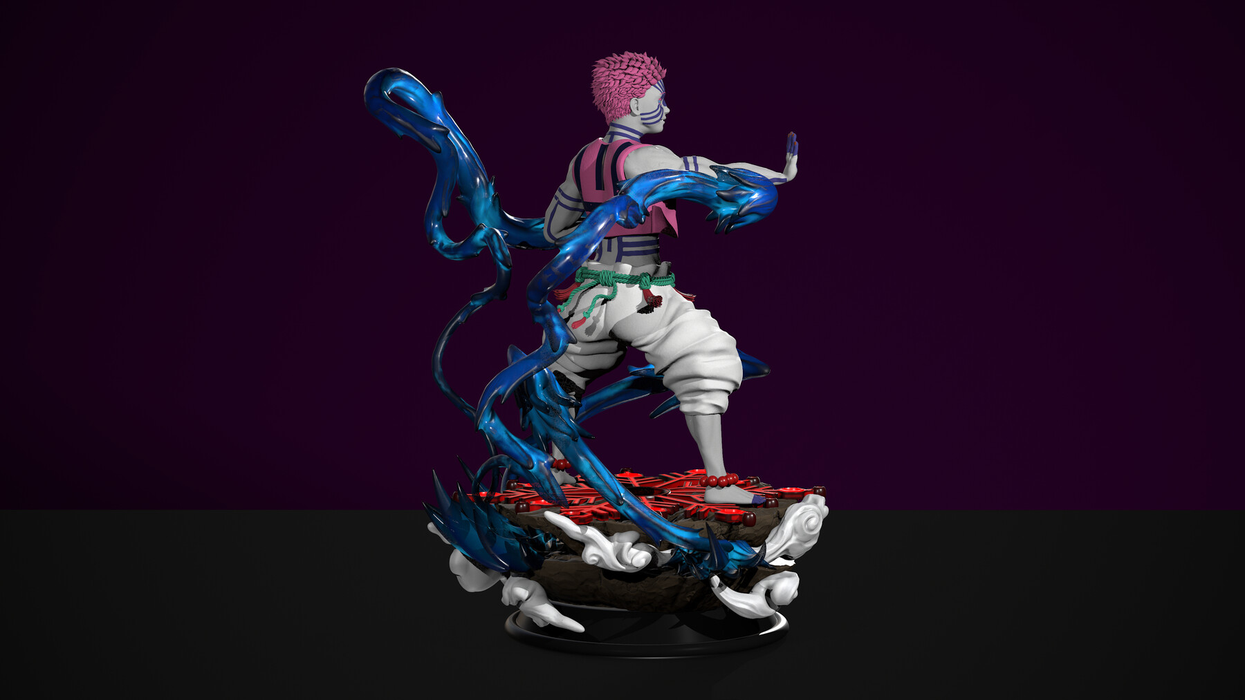 ArtStation - Akaza 3d print model | Game Assets