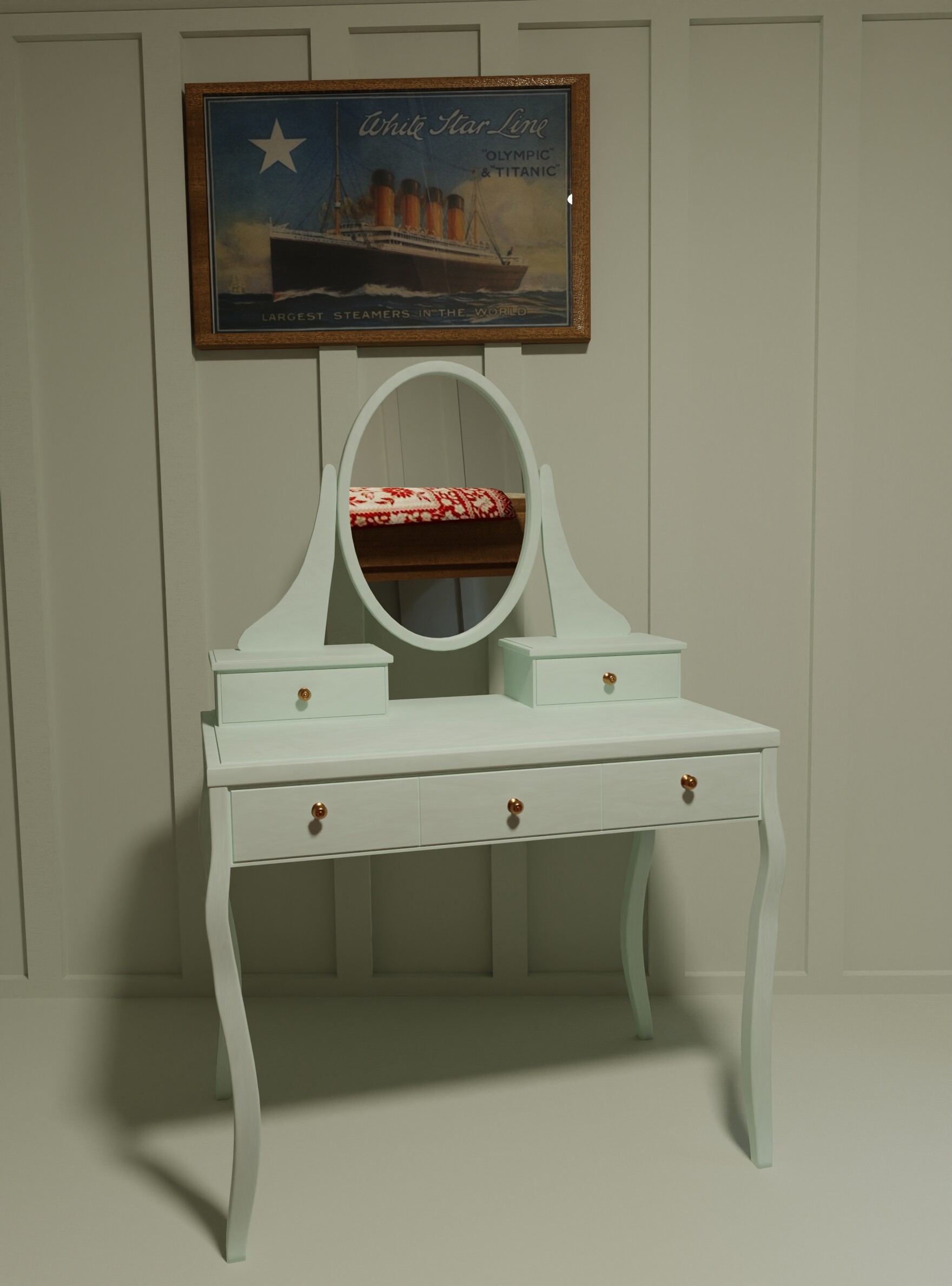 ArtStation - Dresing table | Game Assets