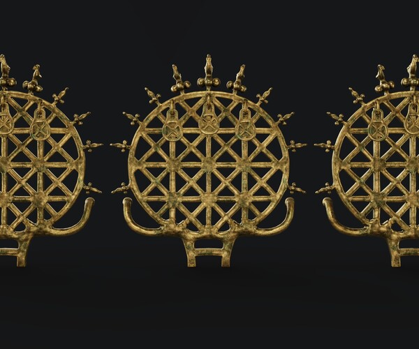 ArtStation - Hittite Sun Disc | Resources