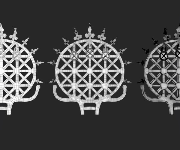 ArtStation - Hittite Sun Disc | Resources