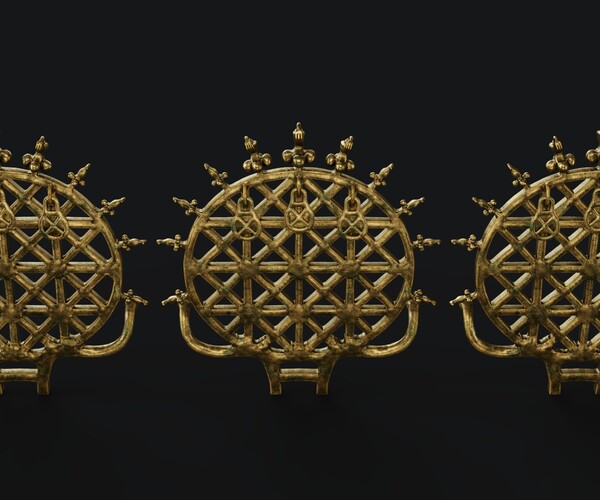 ArtStation - Hittite Sun Disc | Resources