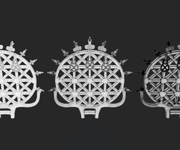 ArtStation - Hittite Sun Disc | Resources