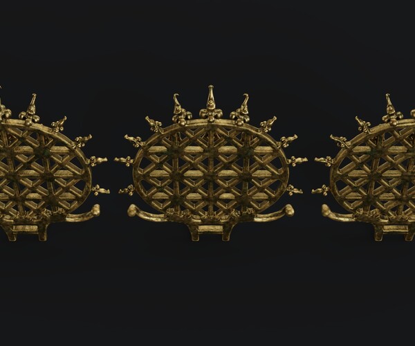 ArtStation - Hittite Sun Disc | Resources