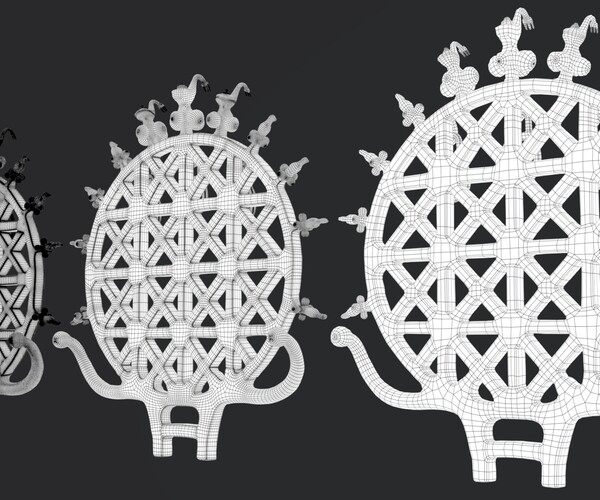 ArtStation - Hittite Sun Disc | Resources