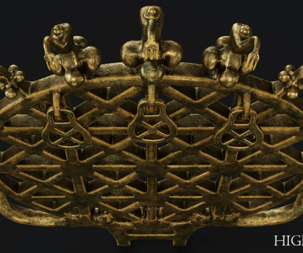 ArtStation - Hittite Sun Disc | Resources