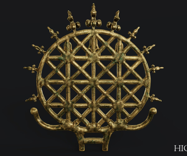 ArtStation - Hittite Sun Disc | Resources