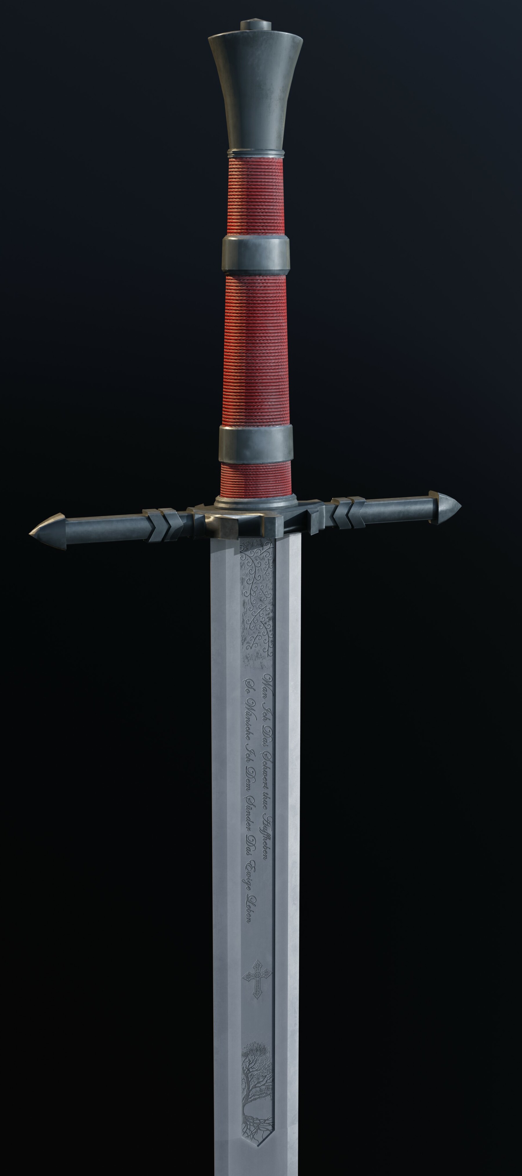 ArtStation - Executioner Sword - Low Poly | Game Assets