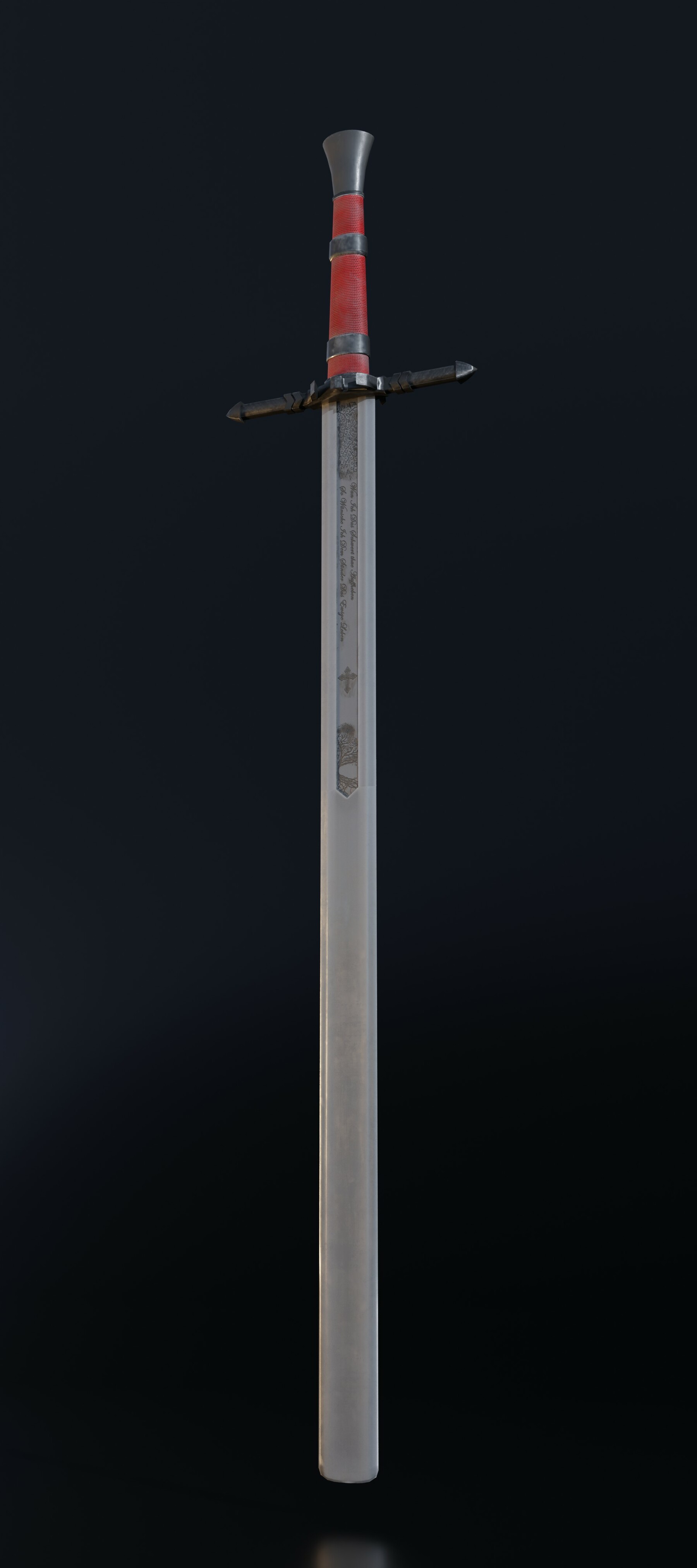 ArtStation - Executioner Sword - Low Poly | Game Assets