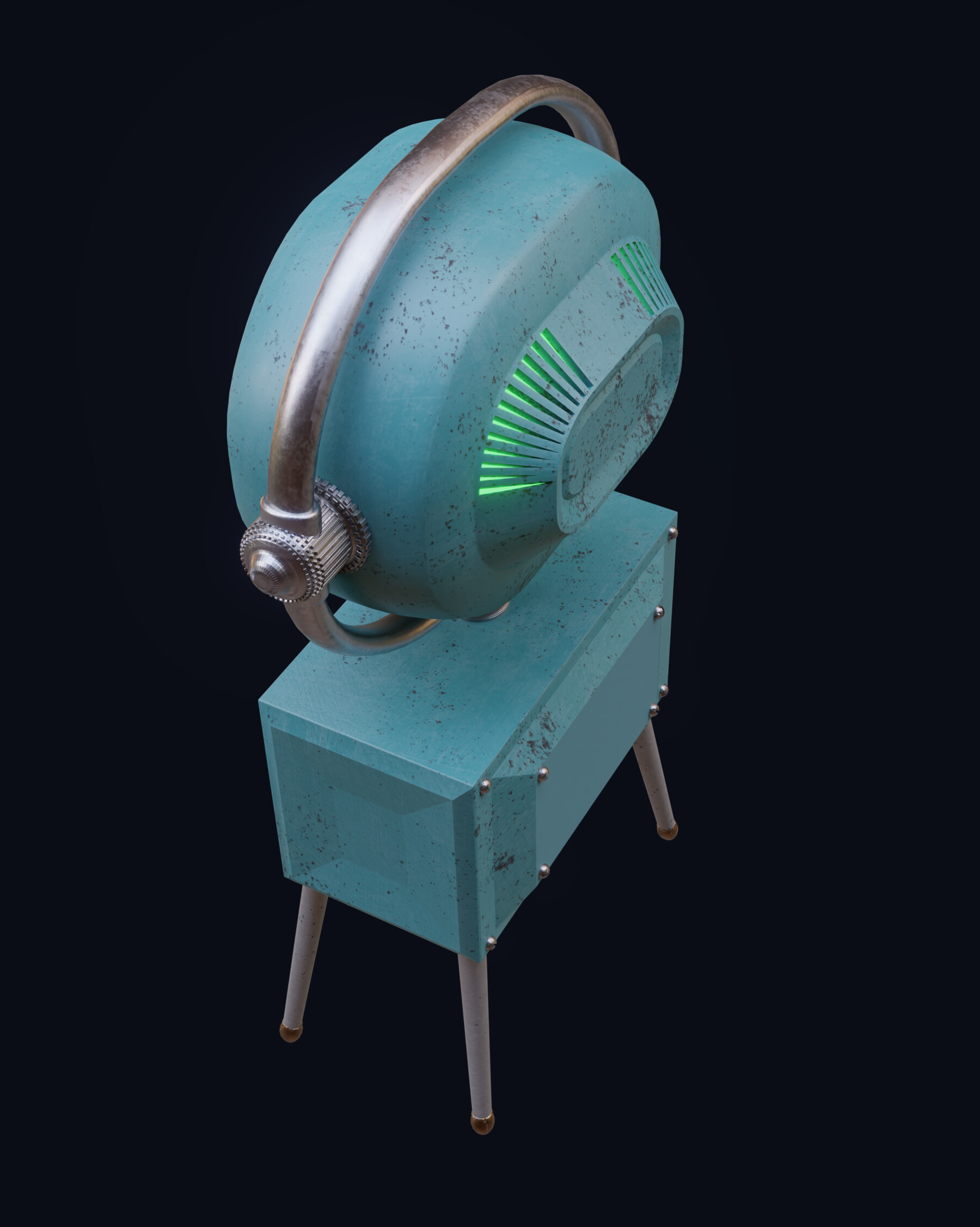 ArtStation - Television - Fallout style TV | Game Assets