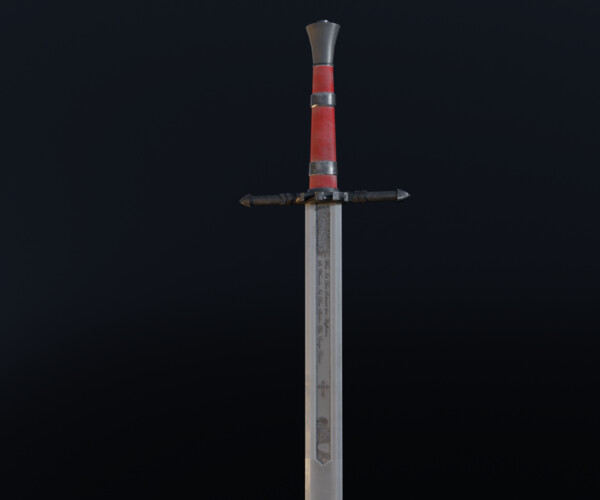 ArtStation - Executioner Sword - Low Poly | Game Assets